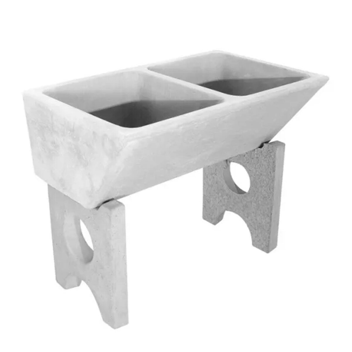 Double Wash Trough – Concrete Basin - Favrit Home Centre