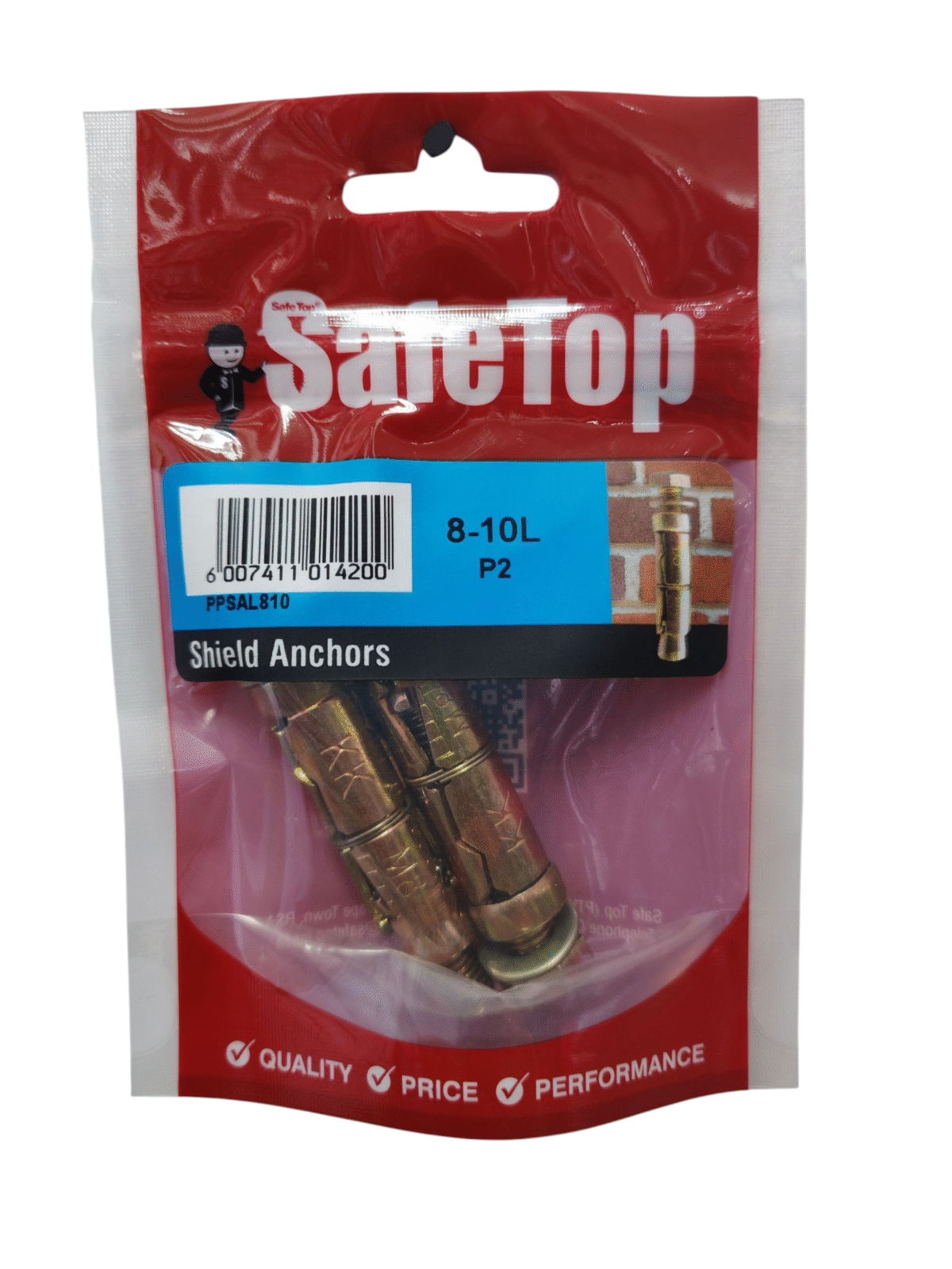 SafeTop Shield Anchor 8–10L P2 – Heavy-Duty Fixing for Masonry and ...