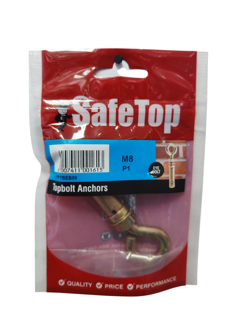 SafeTop Topbolt Eye M8 P1 – Secure Eye Anchor for Concrete and Masonry ...
